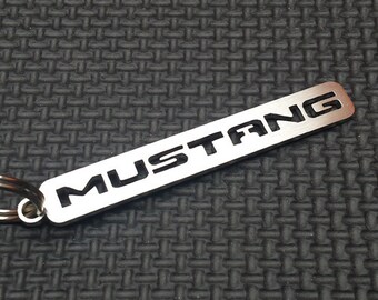 Ford Mustang Keychain - Etsy
