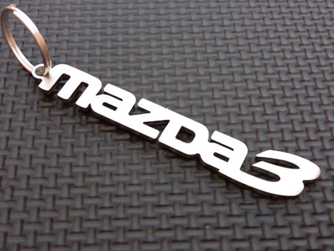 Mazda 3 Keyring Keychain Emblem Mazda 3 Bm Bk Bl Led Mps Mazdaspeed ...