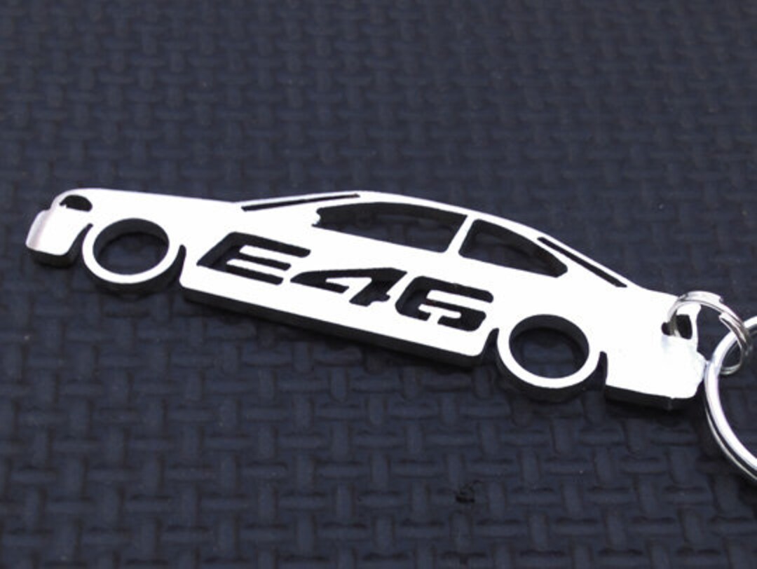 Bmw E46 Keyring Keychain 3 Series Coupe Sedan M3 316 318 320 - Etsy