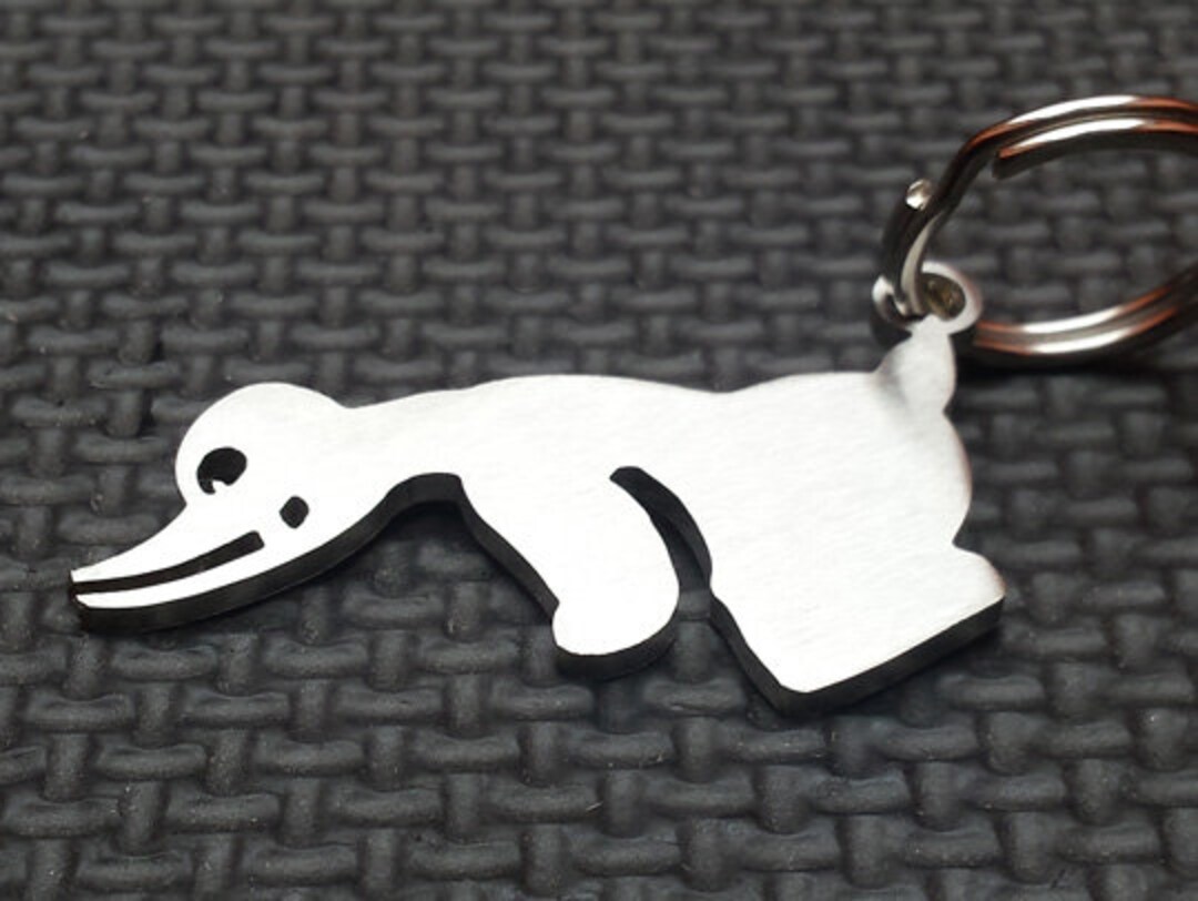 Mighty Duck Keyring Keychain Emblem Death Proof Angry Duck Convoy Hood ...