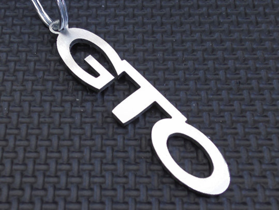 Pontiac GTO Keyring Keychain Emblem Convertible Hardtop Coupe V8 389 ...