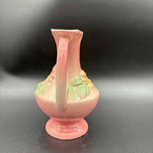 Vintage Hull Art Pottery, Gloss Pink, Double Handle Vase, Art Pottery ...