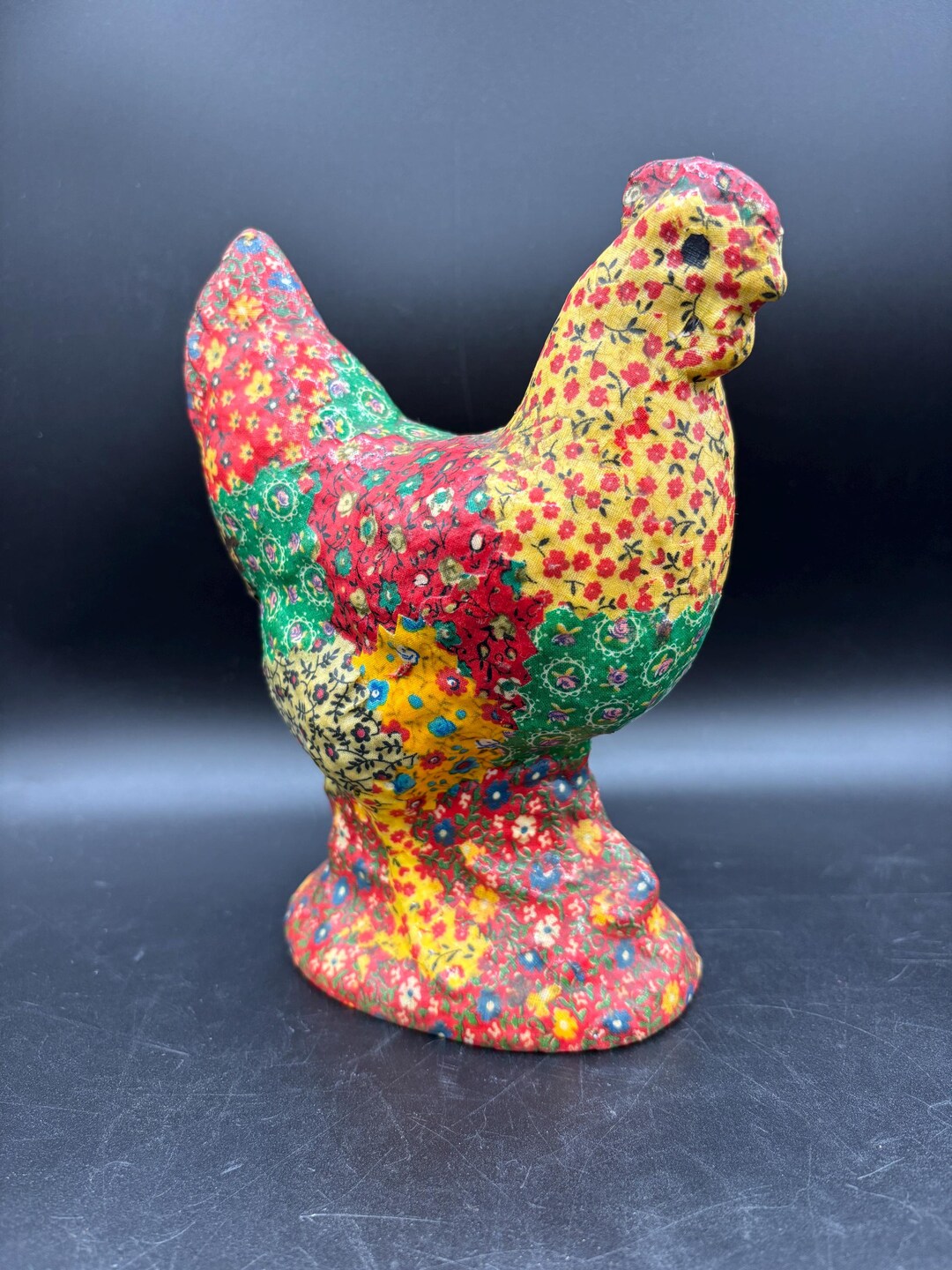 Vintage Rooster, Calico, Multicolor, Decoupage, Hen, Chicken, MAM ...