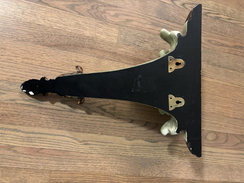 Vintage Rococo Wall Table, French Rococo Style, Keyhole Hangers for ...