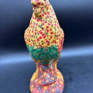 Vintage Rooster, Calico, Multicolor, Decoupage, Hen, Chicken, MAM ...