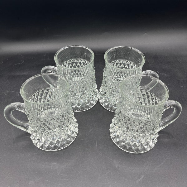 Diamond Point Glass - Etsy