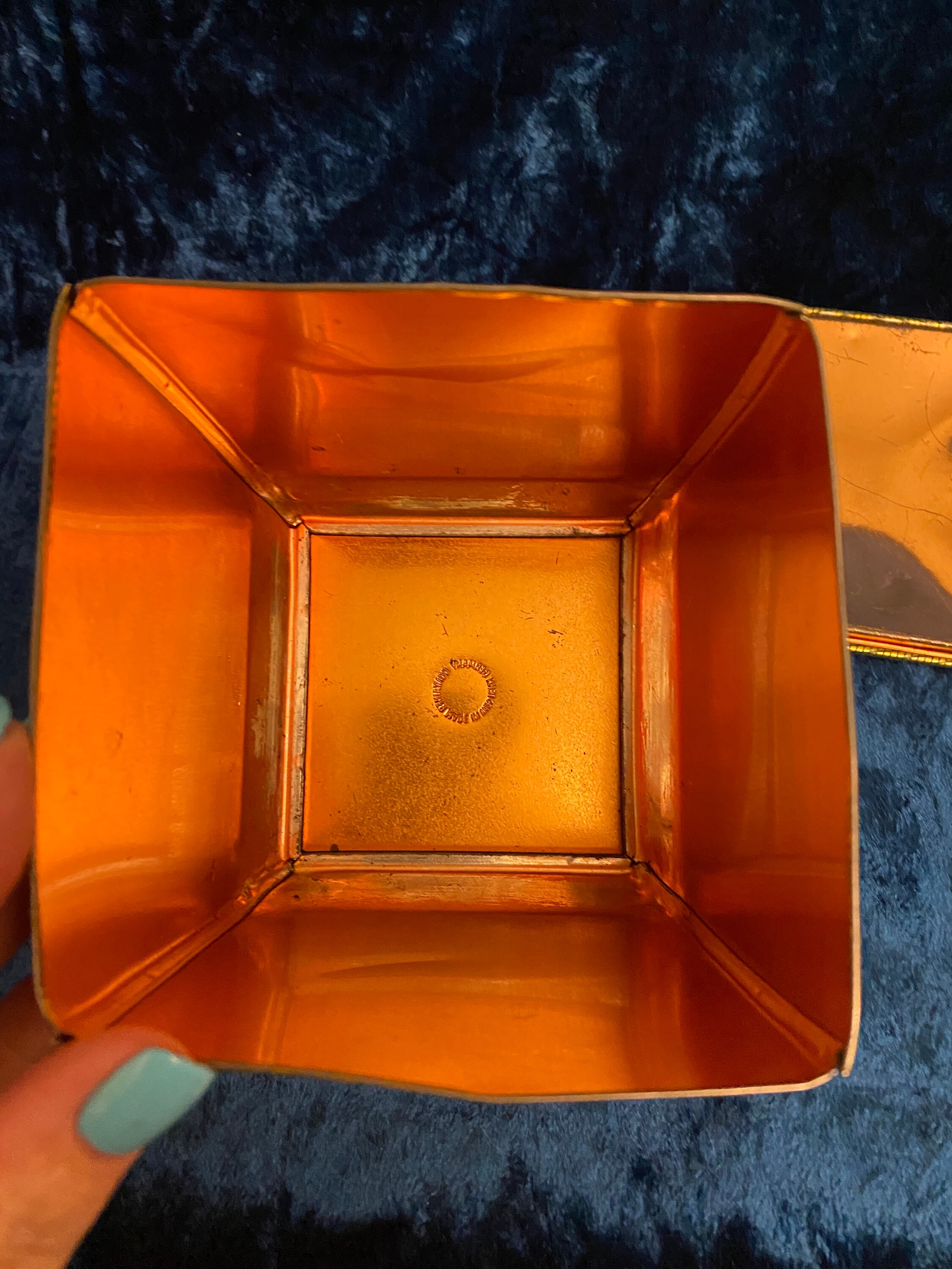 Beautiful Unique Vintage Decorated Candy Tin Container Made - Etsy