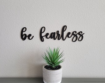 Fearless Wall Art - Etsy