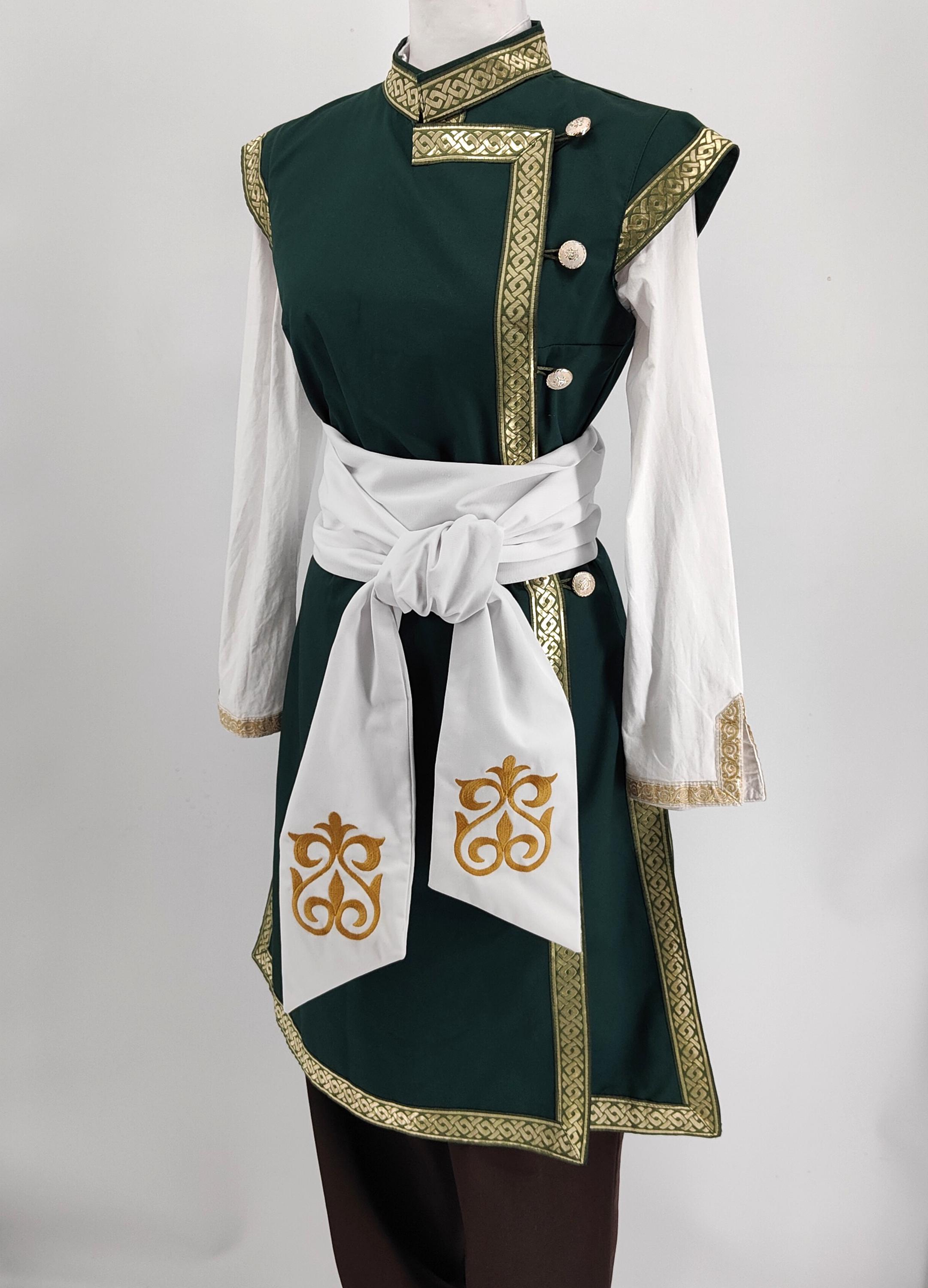 Royal Mongol Style Kaftan for Women - Reenactment, Larp, Fantasy ...