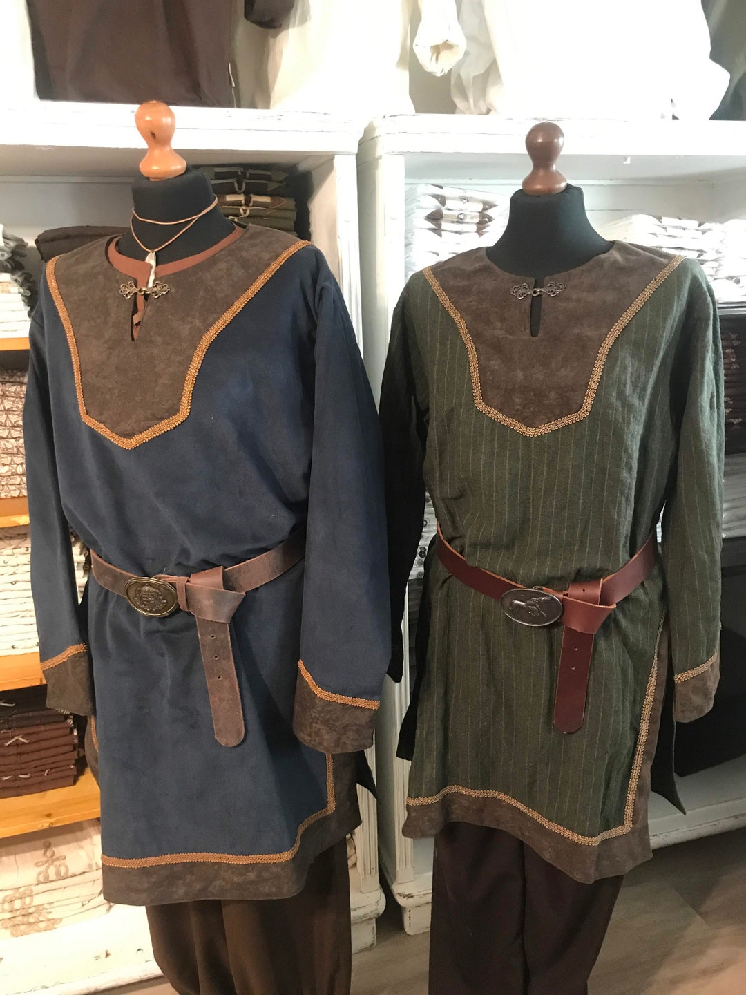 Medieval Tunic With Medal Clip, Reenactment, Larp, Fantasy, Archer ...