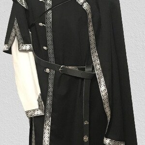 Royal Cape With Trim Decoration Reenactment, LARP, Fantasy, Medieval - Etsy
