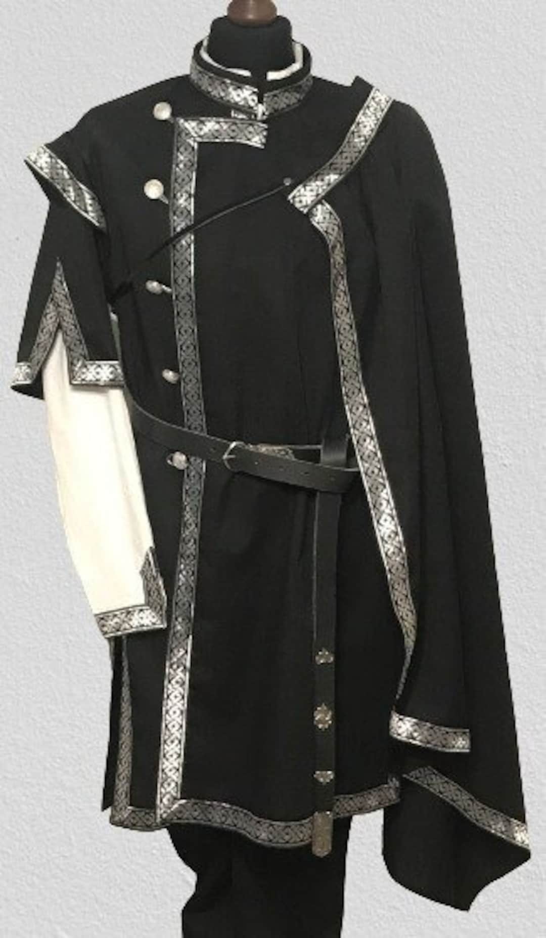 Royal Cape With Trim Decoration - Reenactment, Cloak, Robe, LARP ...