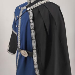 Royal Cape With Trim Decoration - Reenactment, Cloak, Robe, LARP ...