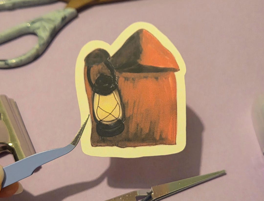 Red Cloak Traitors Inspired Sticker | Glossy Die Cut Sticker | Secret ...