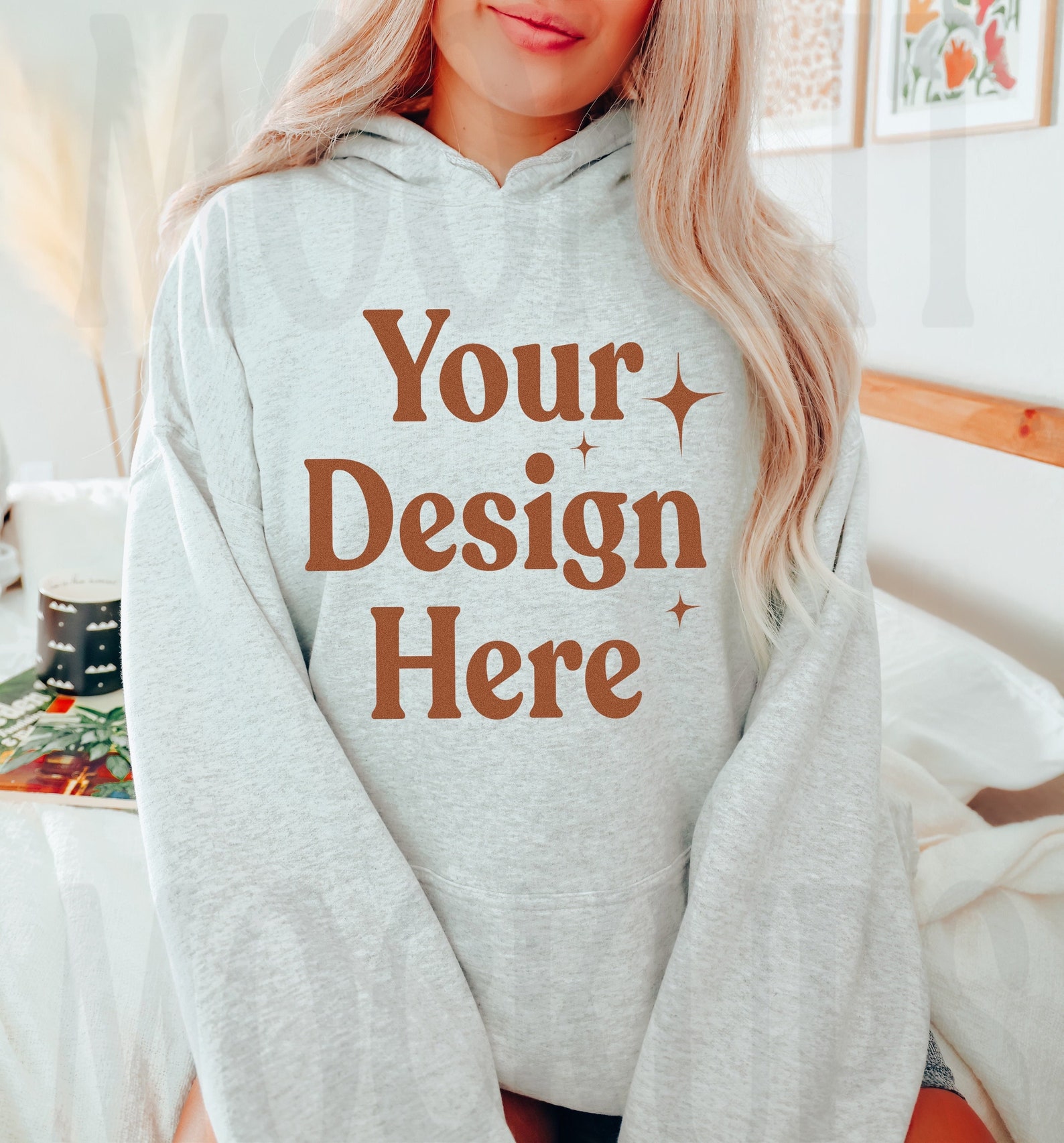 Gildan Ash Hoodie Mockup Model Mockup G185 Mockup Ash - Etsy