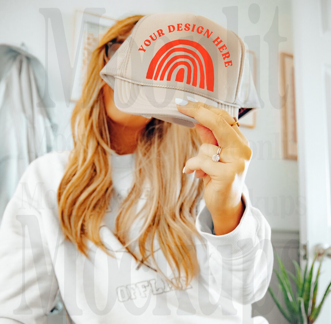 OTTO Cap Mockup - Trucker Baseball Caps Mockup - OTTO Cap 39-169 Mockup ...