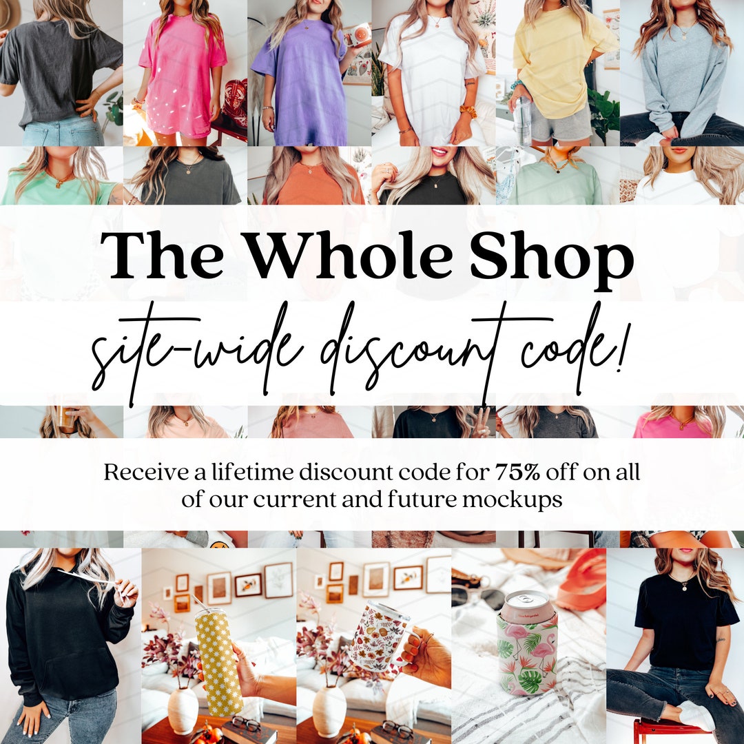 Wholeshop Discount Code - Custom 75% off Coupon Code for All Mockups ...