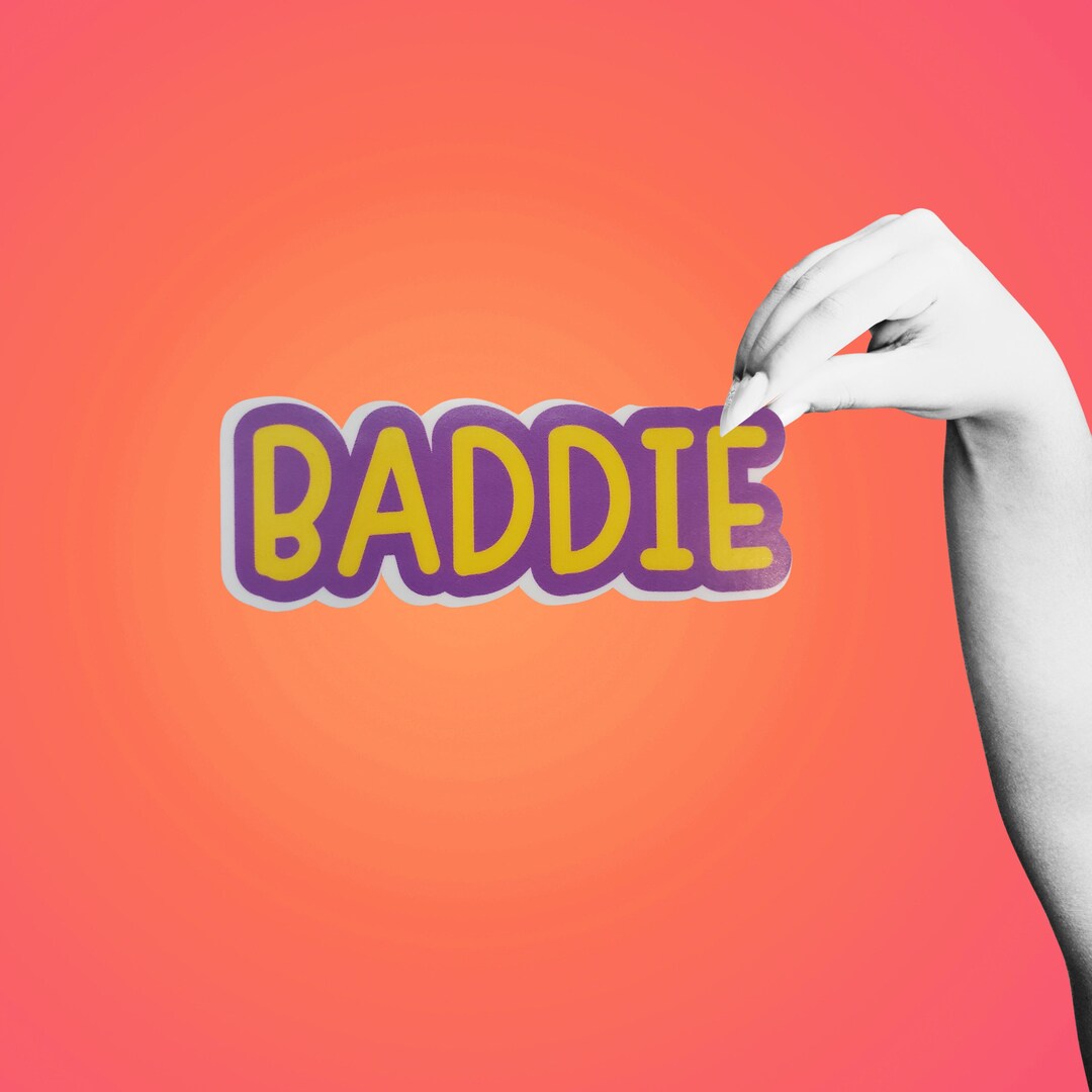 BADDIE Waterproof Sticker Laptop Journal Binder Back to School Sticker ...