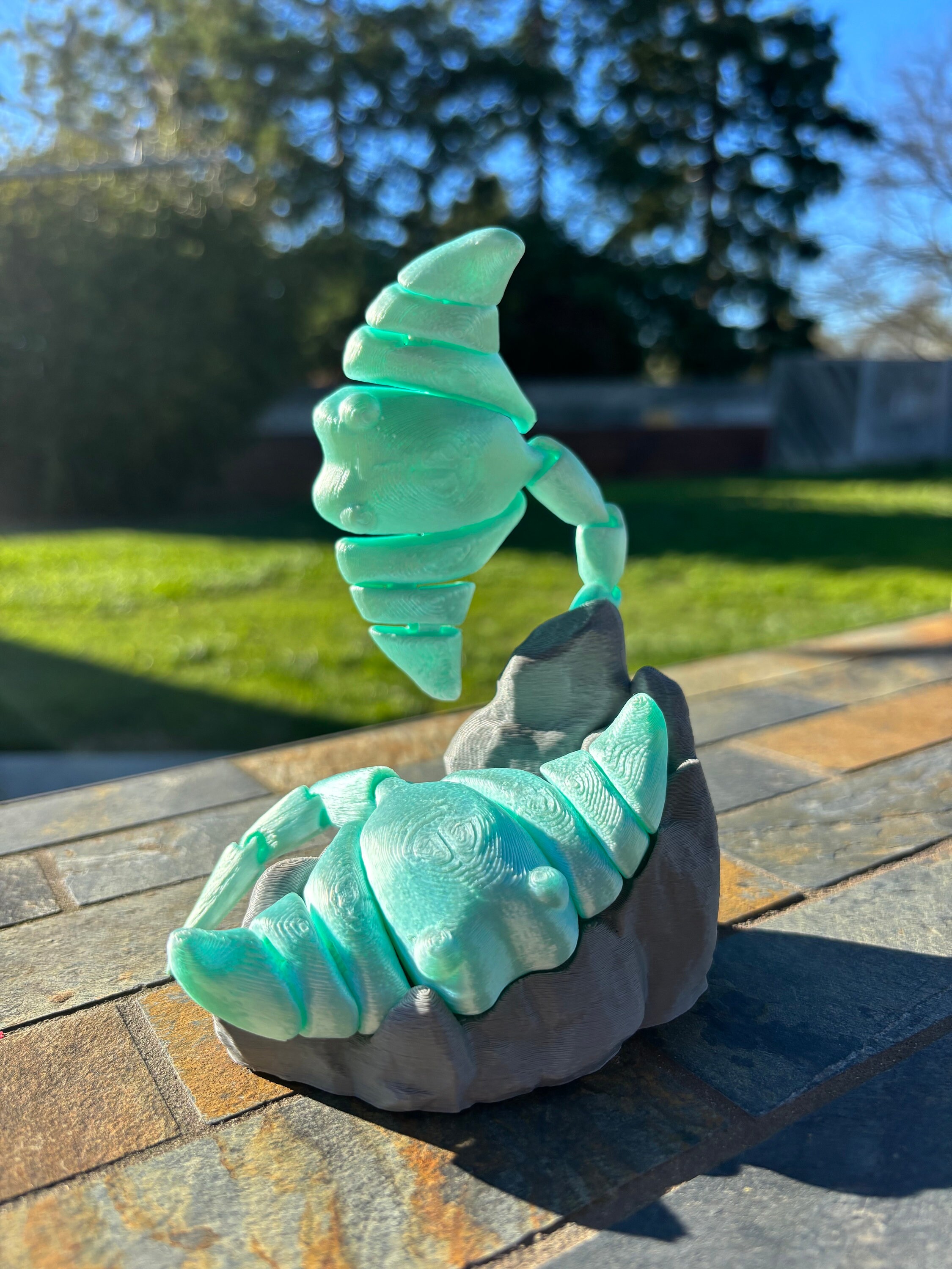 3D Printed Ray 3D Printed Articulated Sting Ray 3D Printed Manta Ray ...