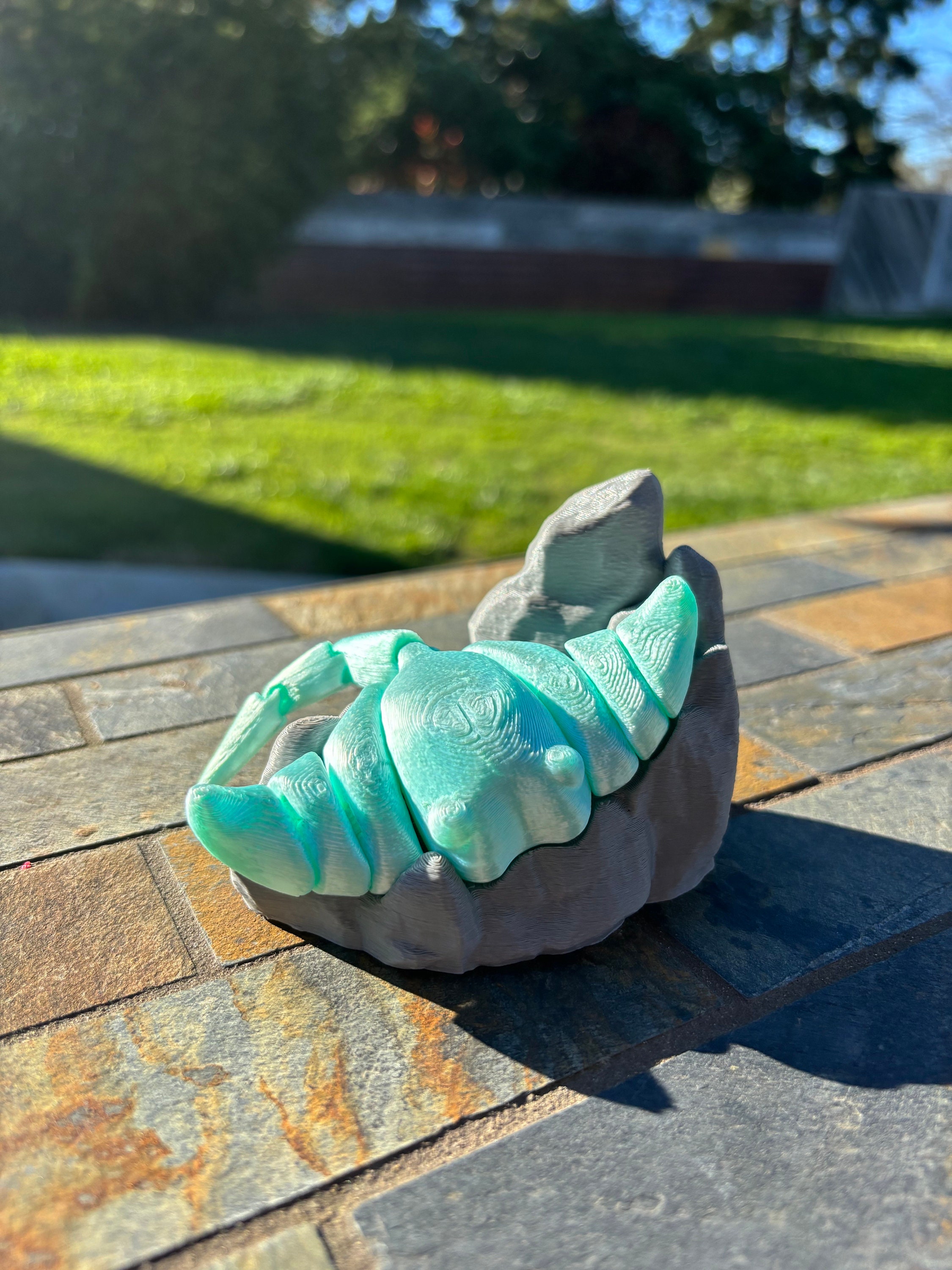 3D Printed Ray 3D Printed Articulated Sting Ray 3D Printed Manta Ray ...