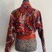 Monarch Butterfly Hand Painted Reworked Vintage Leather Jacket - Etsy