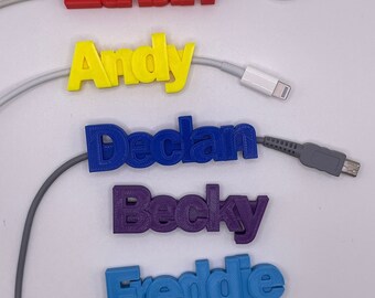 Phone Charger Label | Etsy