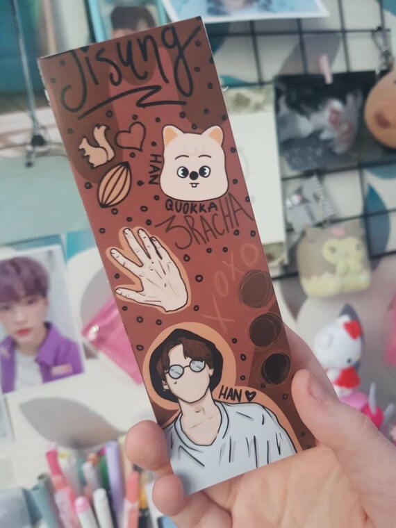 Jisung Stray Kids SKZ Bookmark Han Aesthetic Print Postcard | Etsy UK