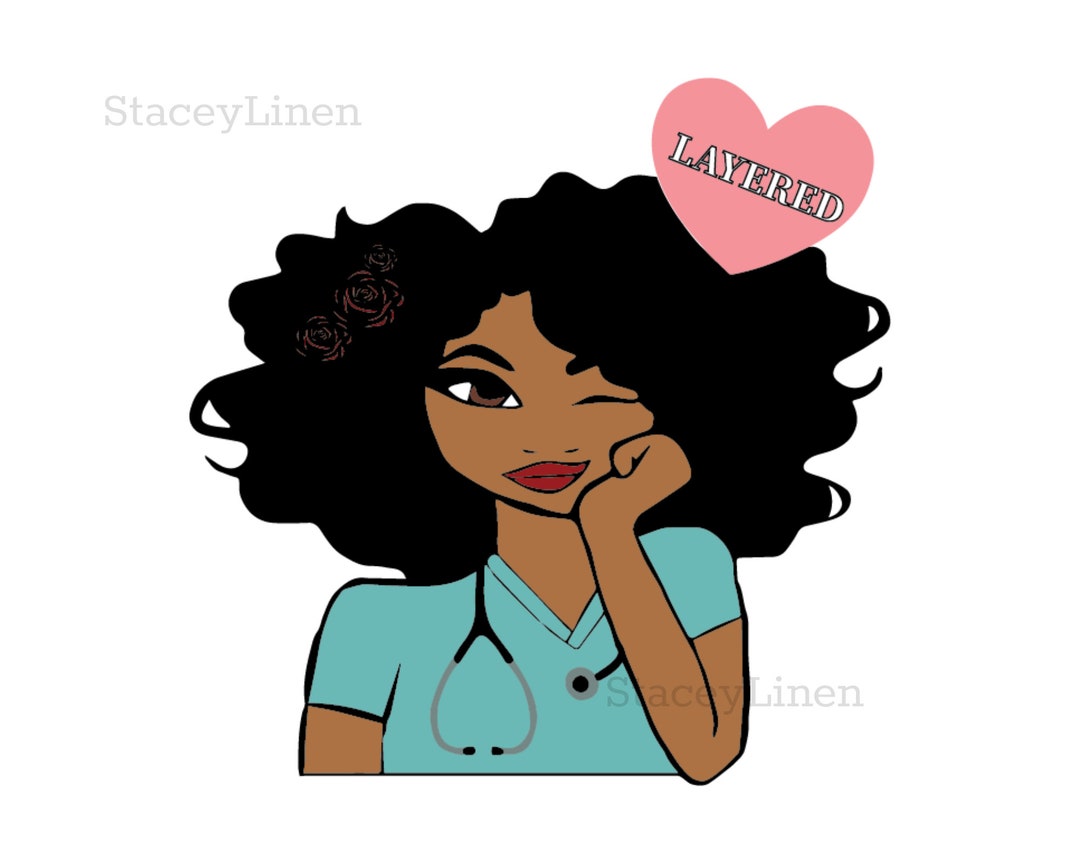 Black Nurse SVG Nurse Svg Nurse Shirt Nurse Gift Nurse - Etsy