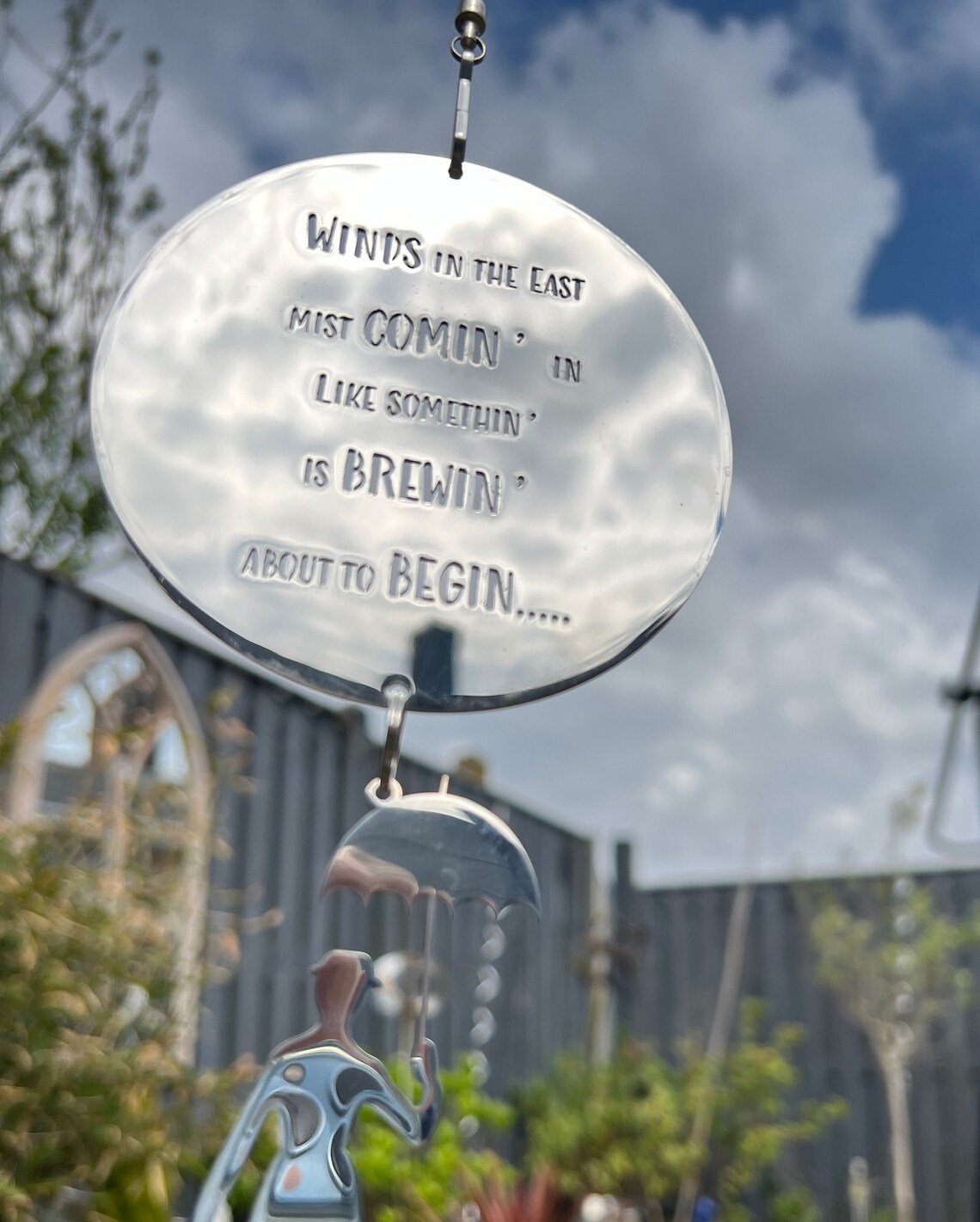 Mary Poppins Garden Wind Spinner 29cm Nanny Magical Winds in - Etsy