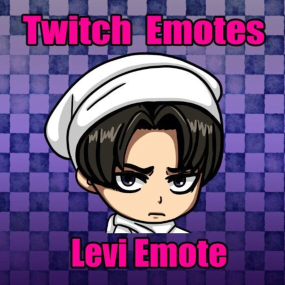 Levi Cute Emote Twitch Discord Youtube - Etsy