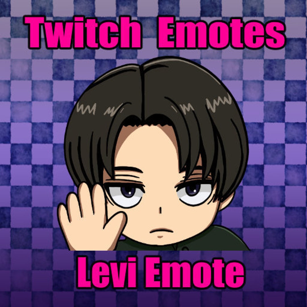 Levi Wave Emote Twitch Discord Youtube - Etsy