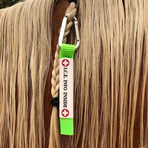 I.C.E. Ultralite Horse ID Tag: Emergency Contact Information - Etsy