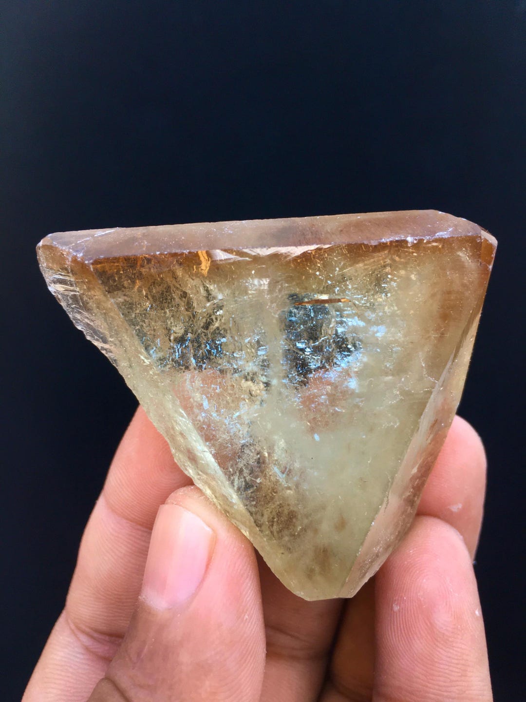 385.0 Carats Topaz Natural Huge Size Bi Color Crystal-topaz Specimen ...