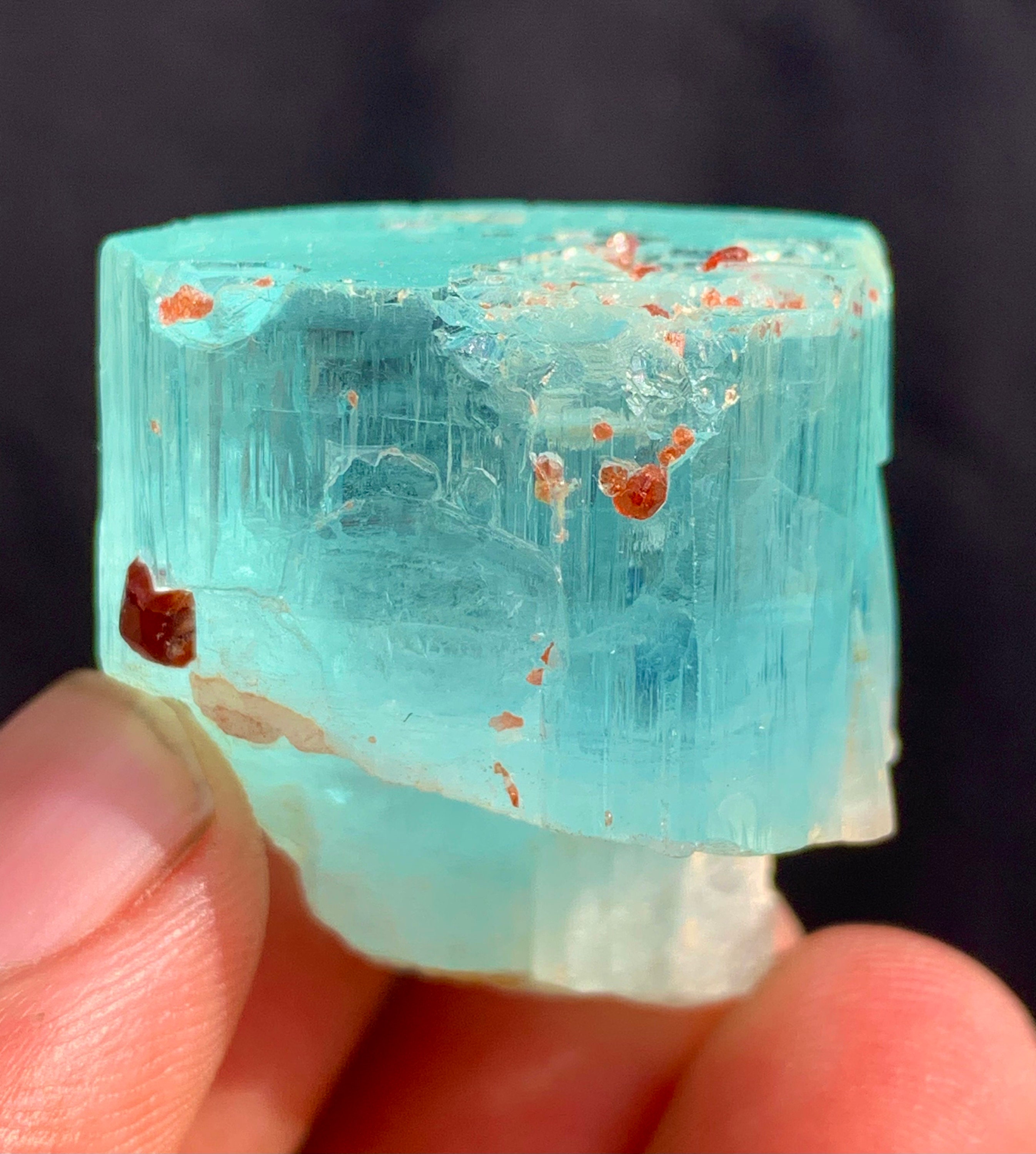 149.0 C.t Natural Beautiful Complete Red Garnet Cluster Bunch on Gemmy ...