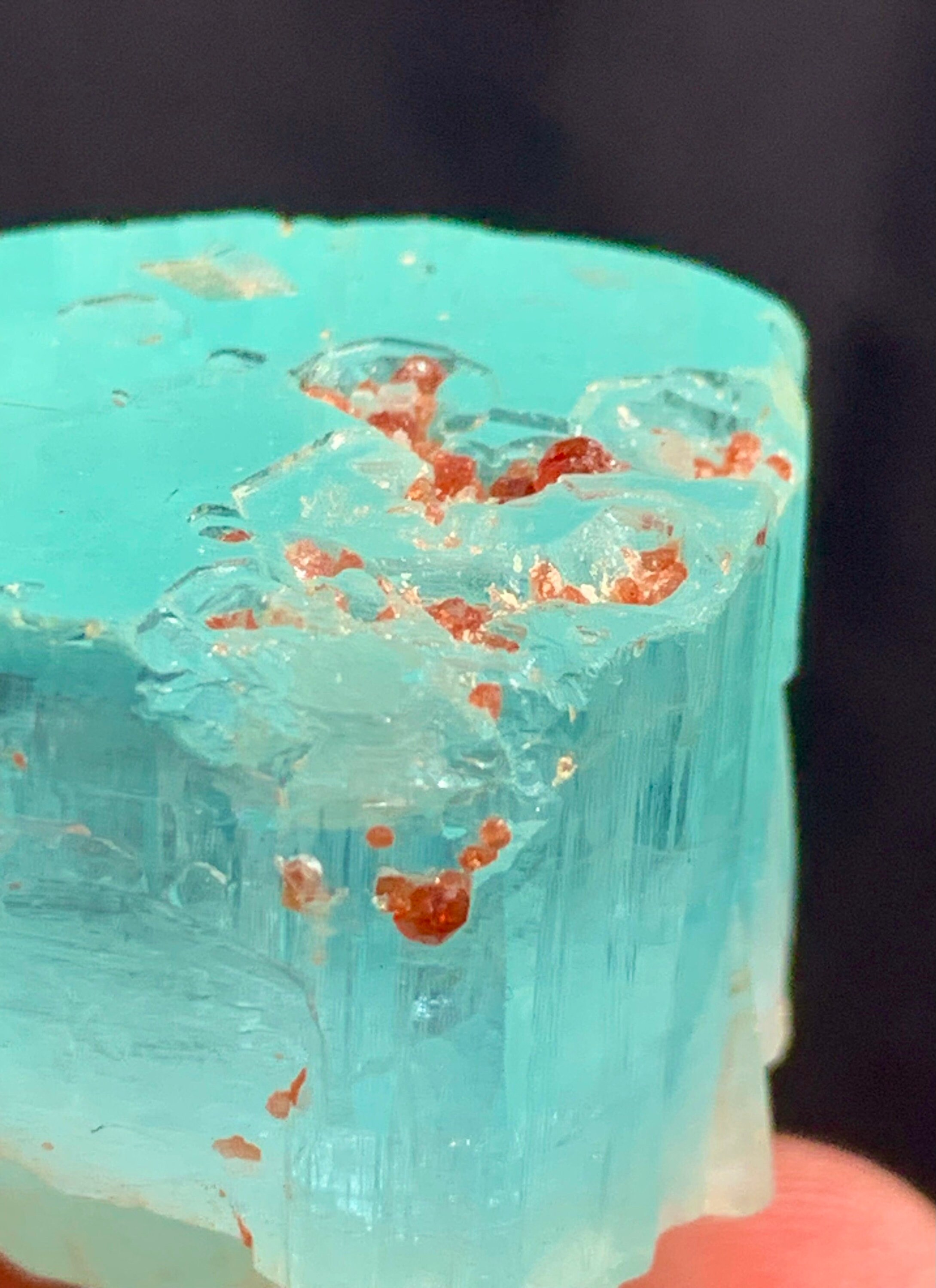 149.0 C.t Natural Beautiful Complete Red Garnet Cluster Bunch on Gemmy ...