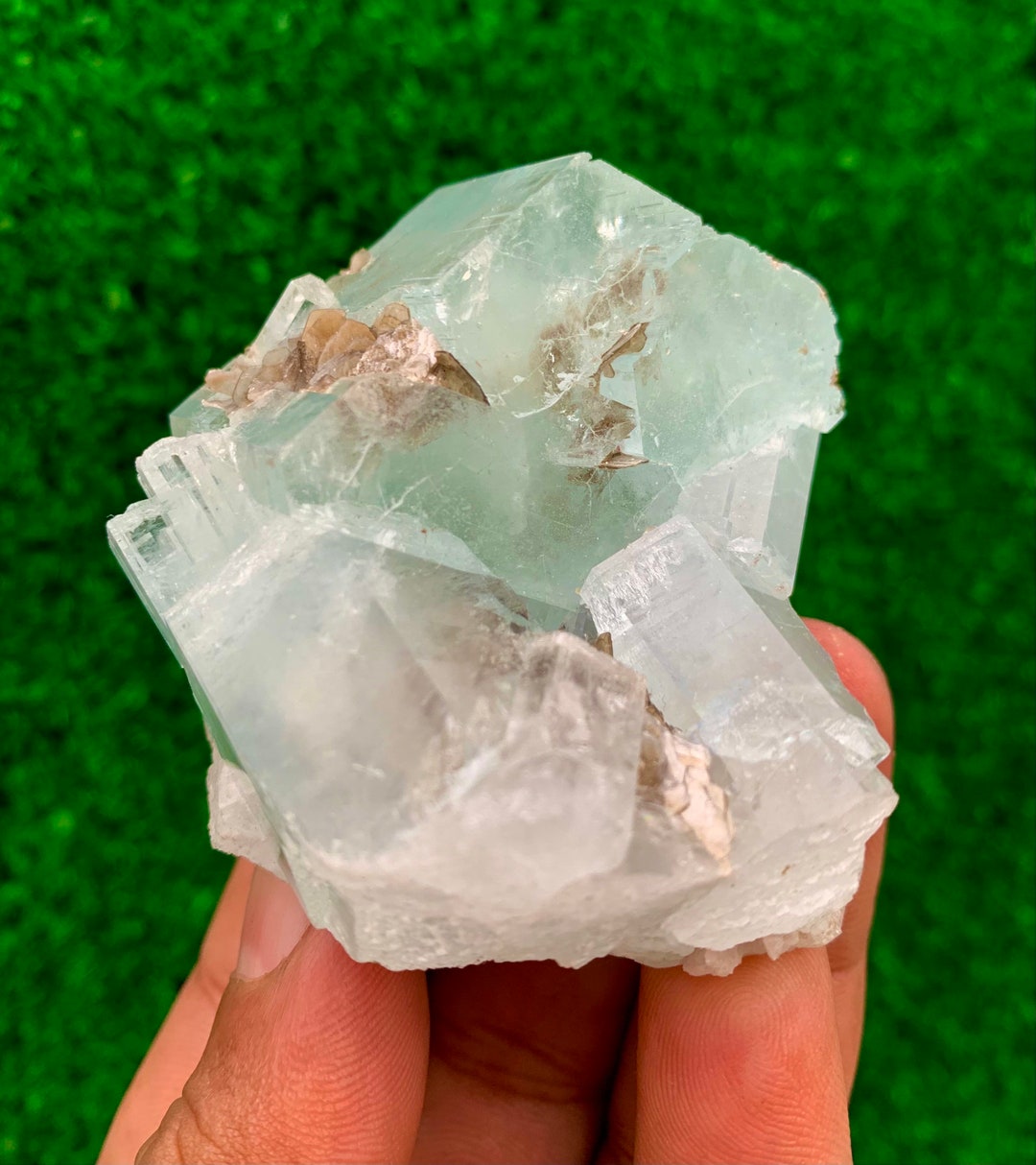 681.0 C.t Huge Natural Beautiful Complete Blue Aquamarine Step Wise ...