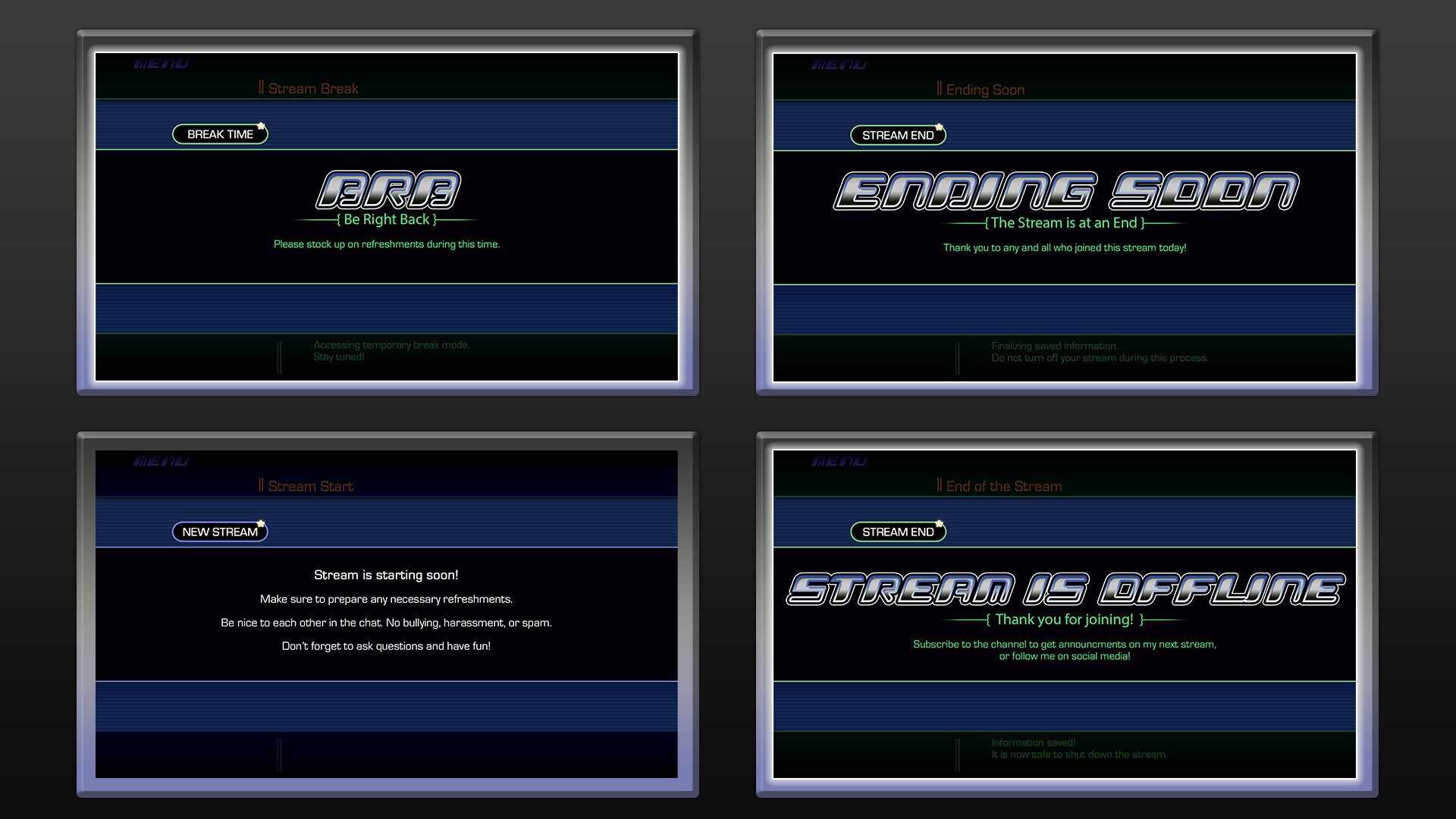 Kingdom Pack | Kingdom Hearts Menu Themed Twitch Stream Package ...