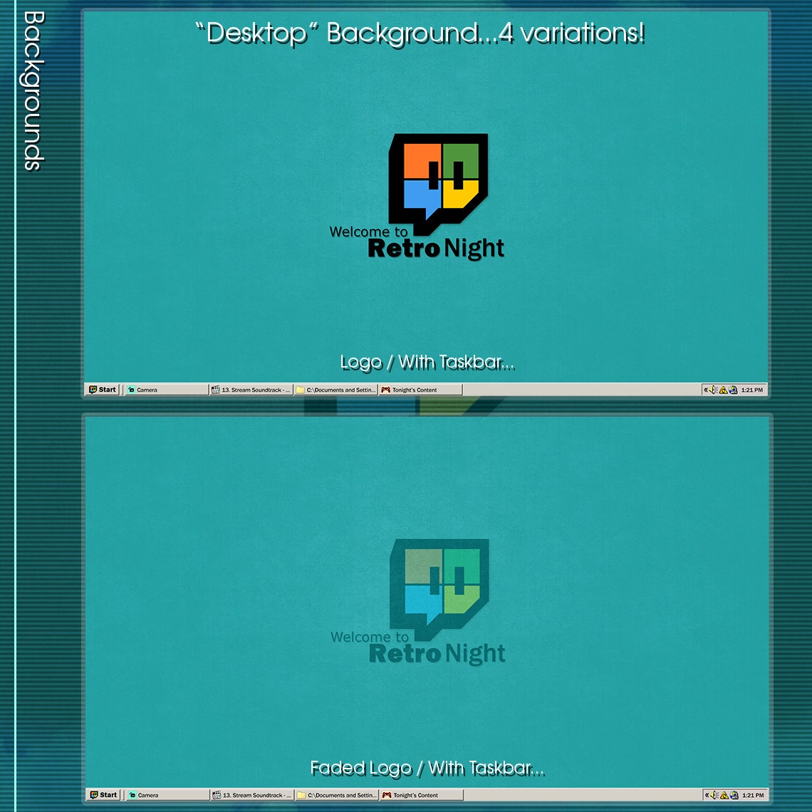 Retro95 Pack | Windows 95/98 Themed Twitch Stream Package | Instant ...