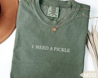 Comfort Colors Pickle T-shirt, Pickle Lover Shirt, Funny Pickle Gift ...