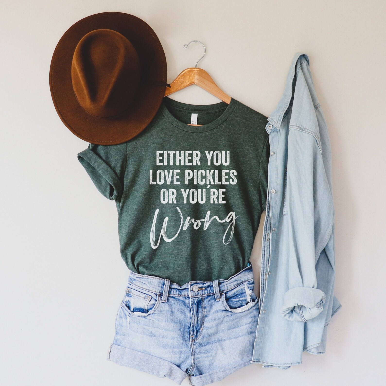 Funny Pickle Shirt, Pickle Lover Birthday Gift, Womens Pickles Tshirt ...