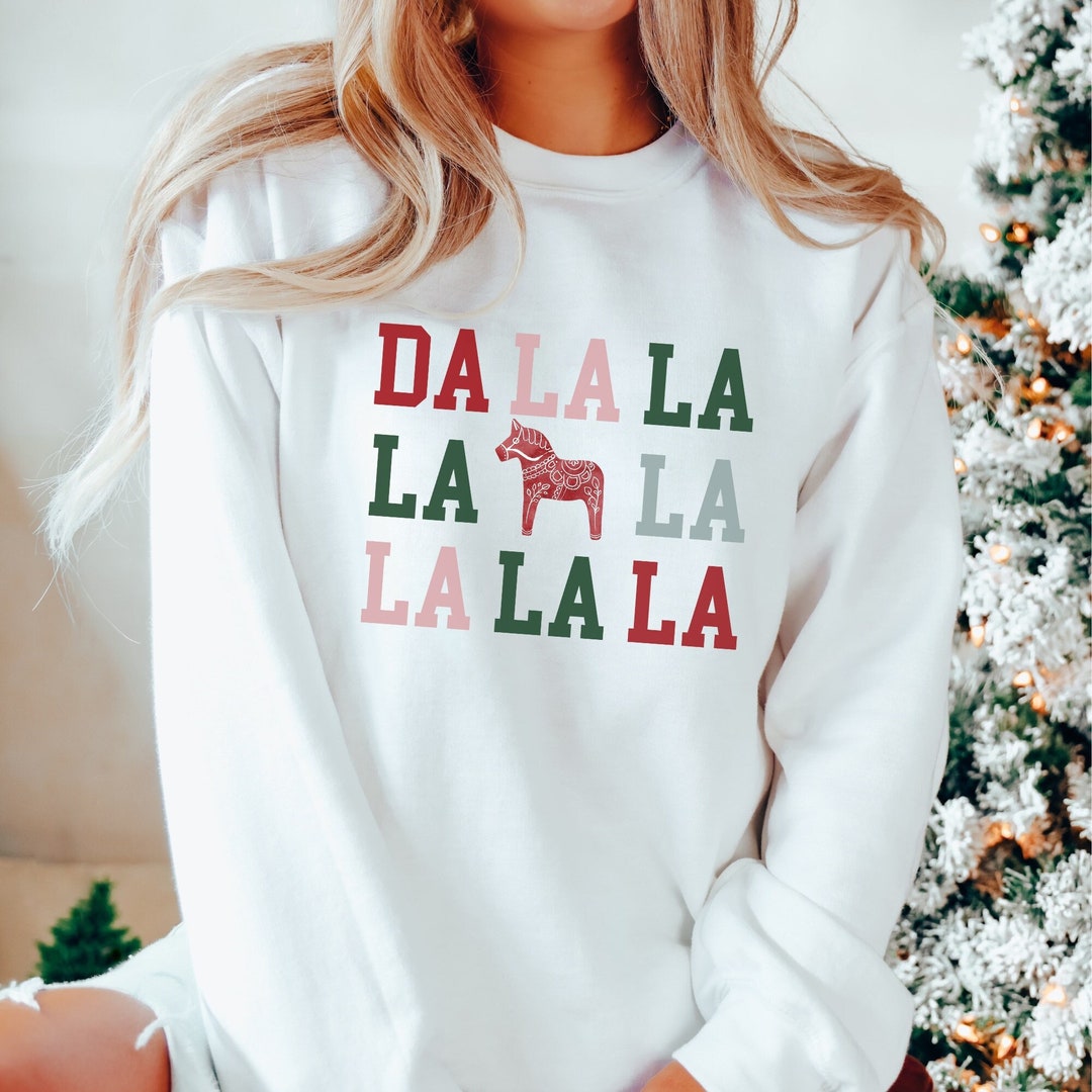 Dala Horse Shirt, Swedish Christmas Shirt, Swedish Sweatshirt, Sweden ...
