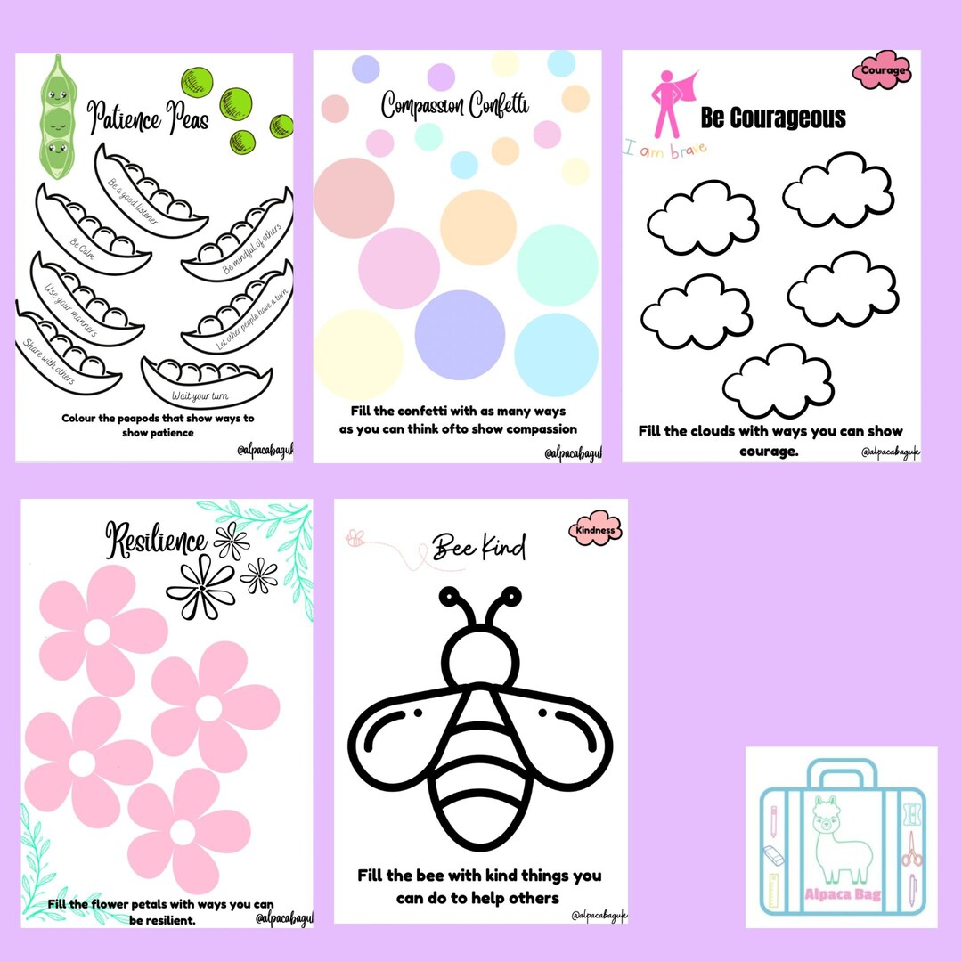 Character Building Wellbeing Digital Download Resources Mental Health ...