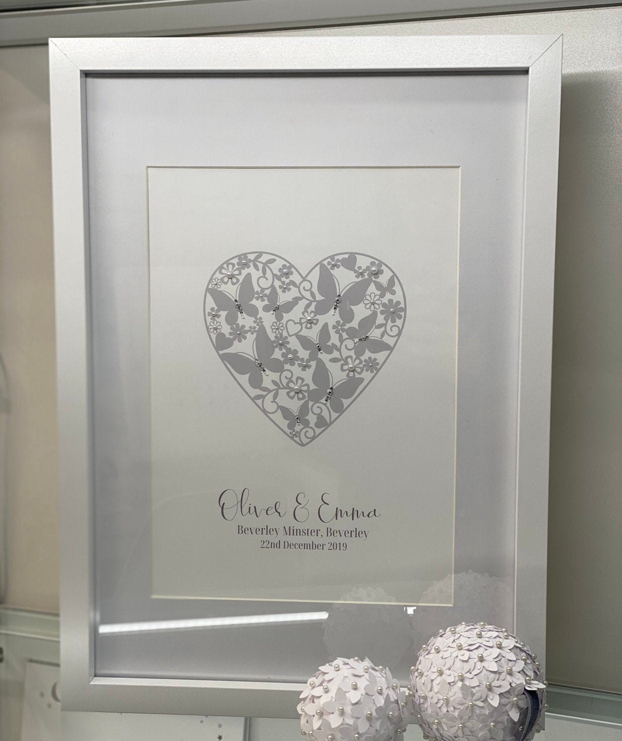 FRAME ONLY Available in Two Sizes in Black or White. - Etsy UK