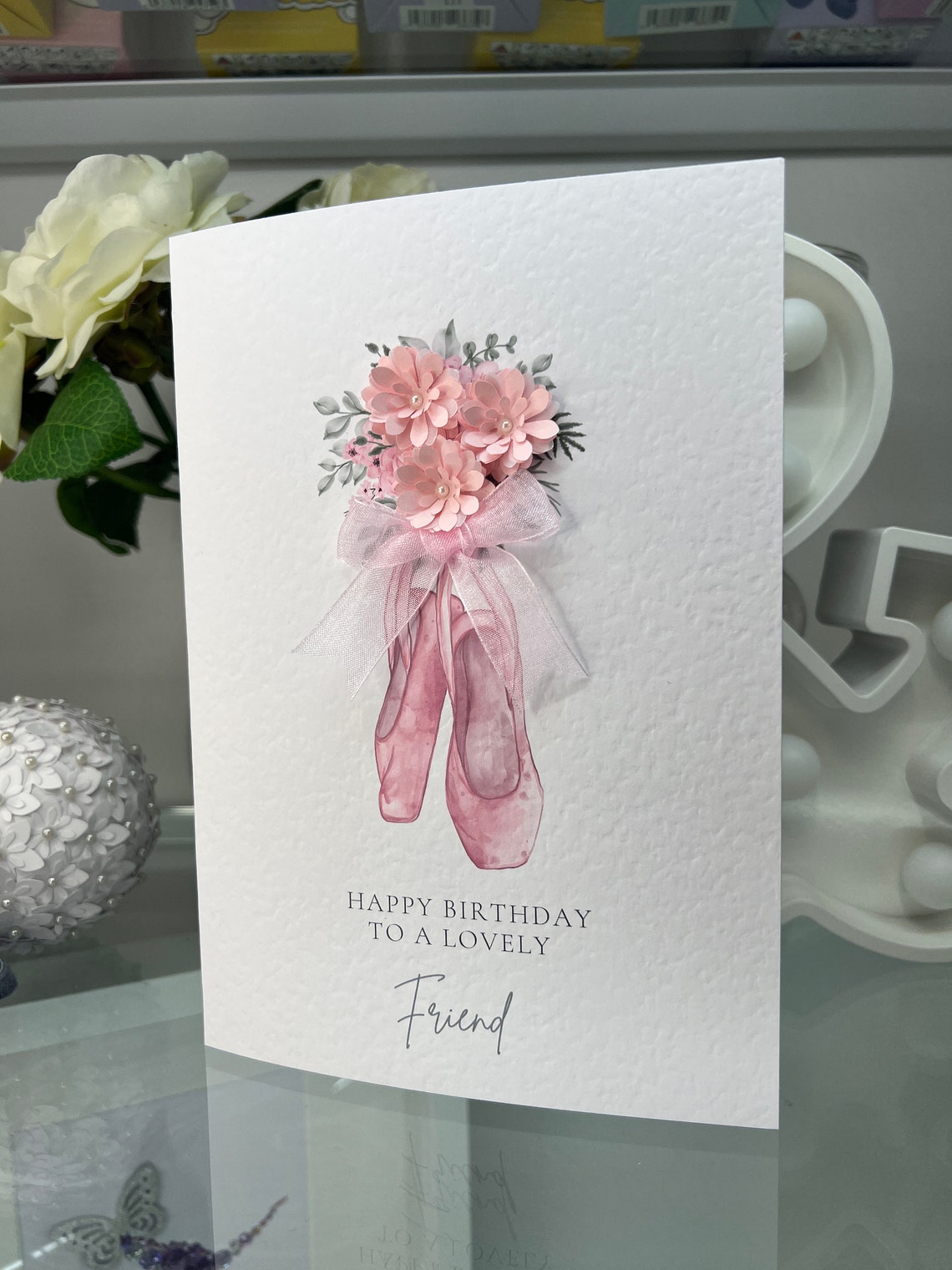 Friend Birthday Card Friend Ballet Card Teenage Friend - Etsy