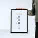 Personalised Star of David Print, Custom Star Print, 6 Star Family Tree ...