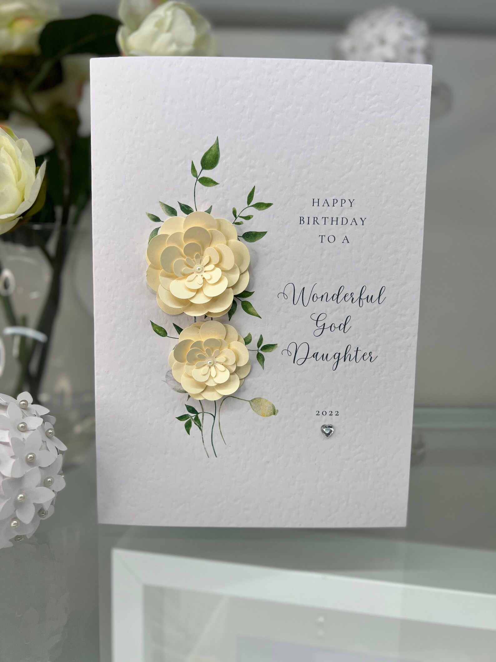 God Daughter Birthday Card God Daughter Card Wonderful God - Etsy UK