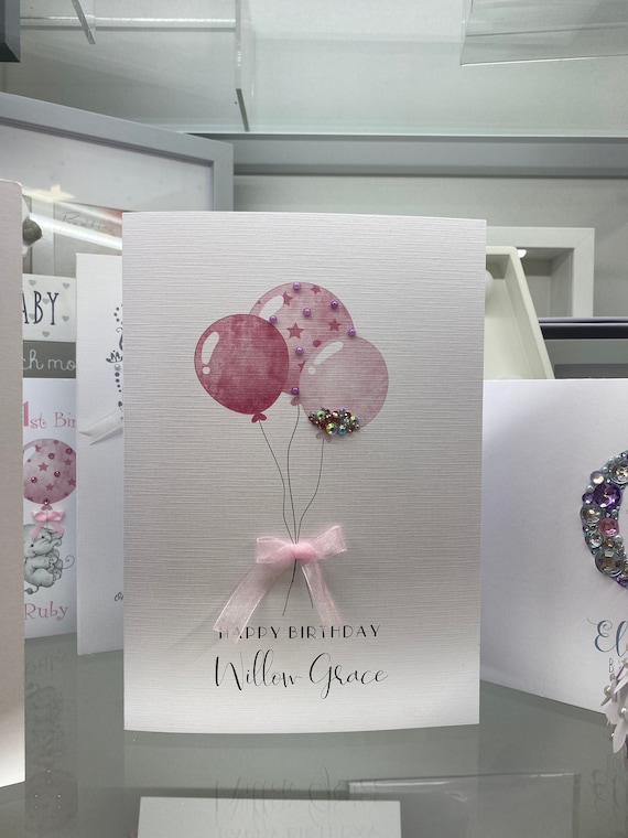 Personalised Birthday Card Luxury Happy Birthday Card | Etsy UK