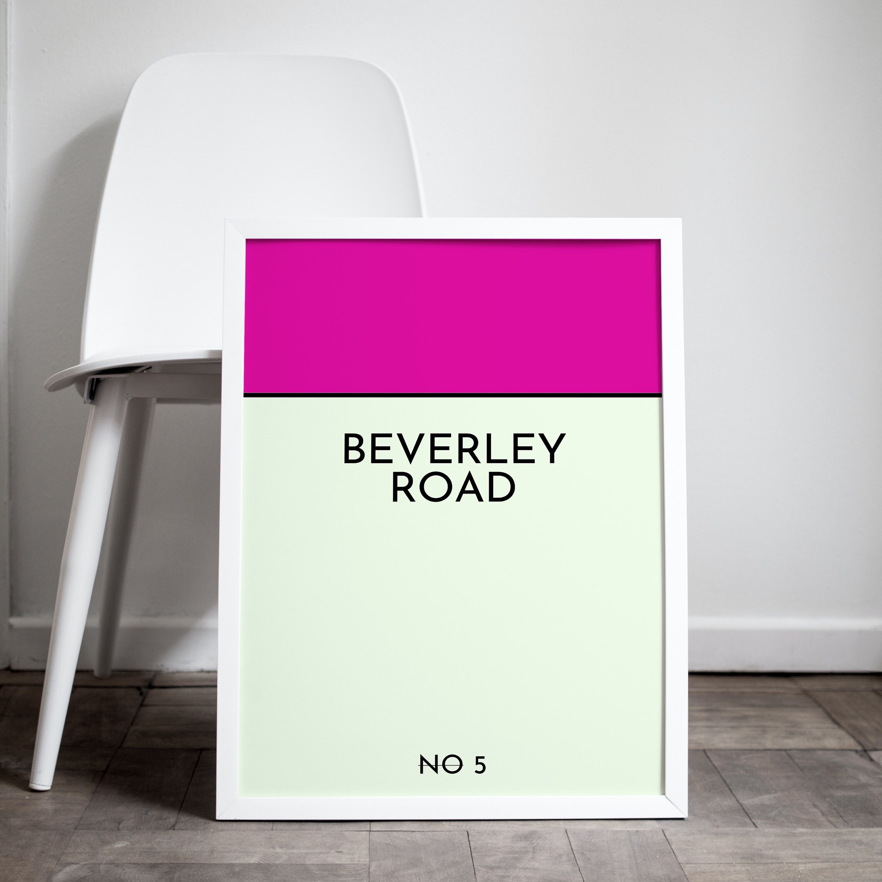 Monopoly Inspired Personalised Print New Home Gift Street - Etsy