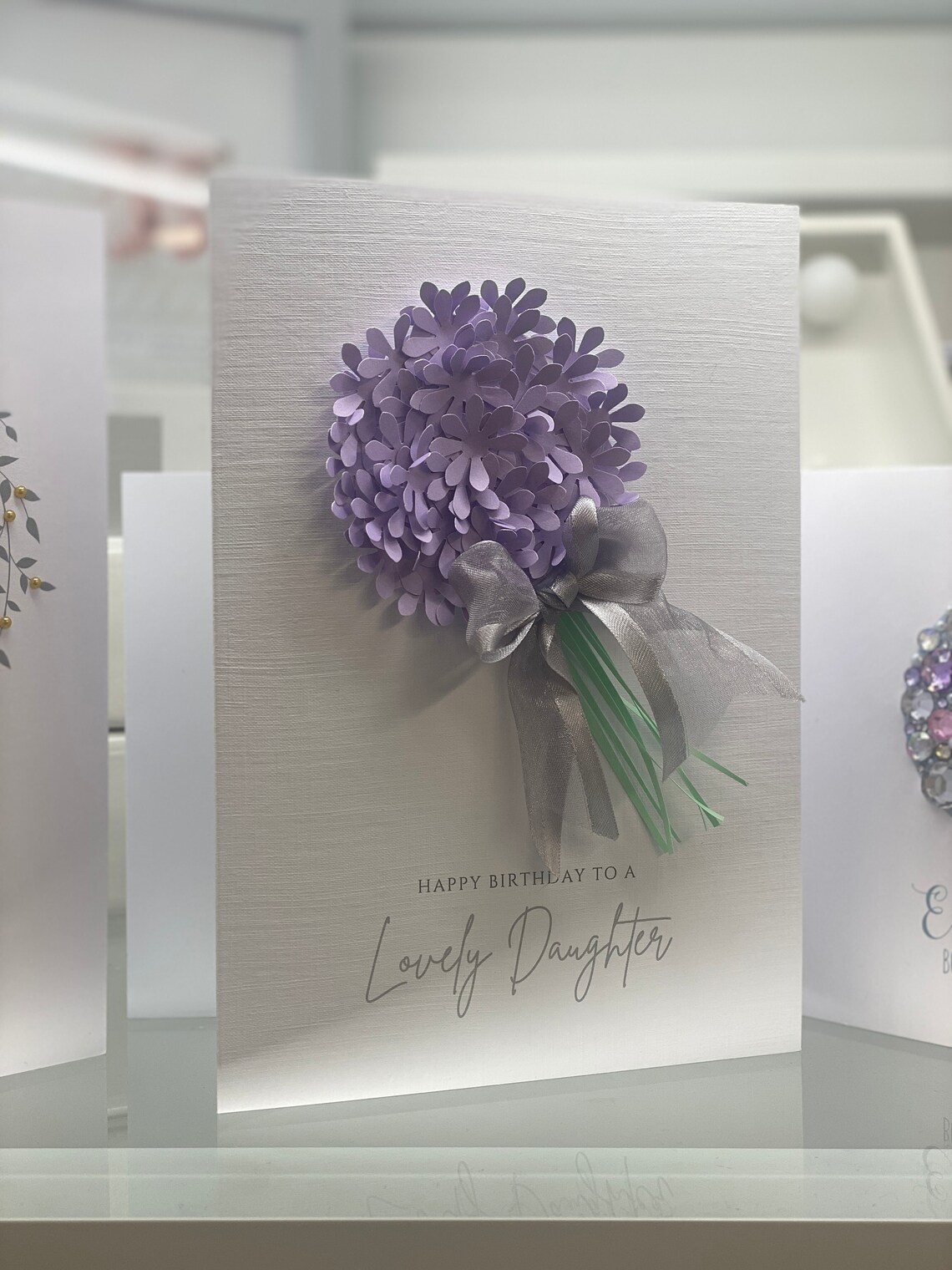 Daughter Birthday Card Lovely Daughter Daughter Card | Etsy