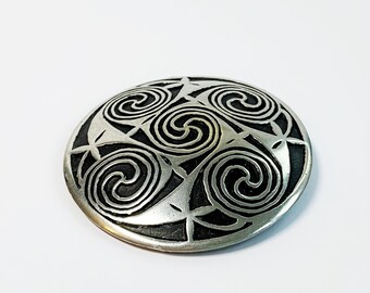 St Justin Brooch | Etsy